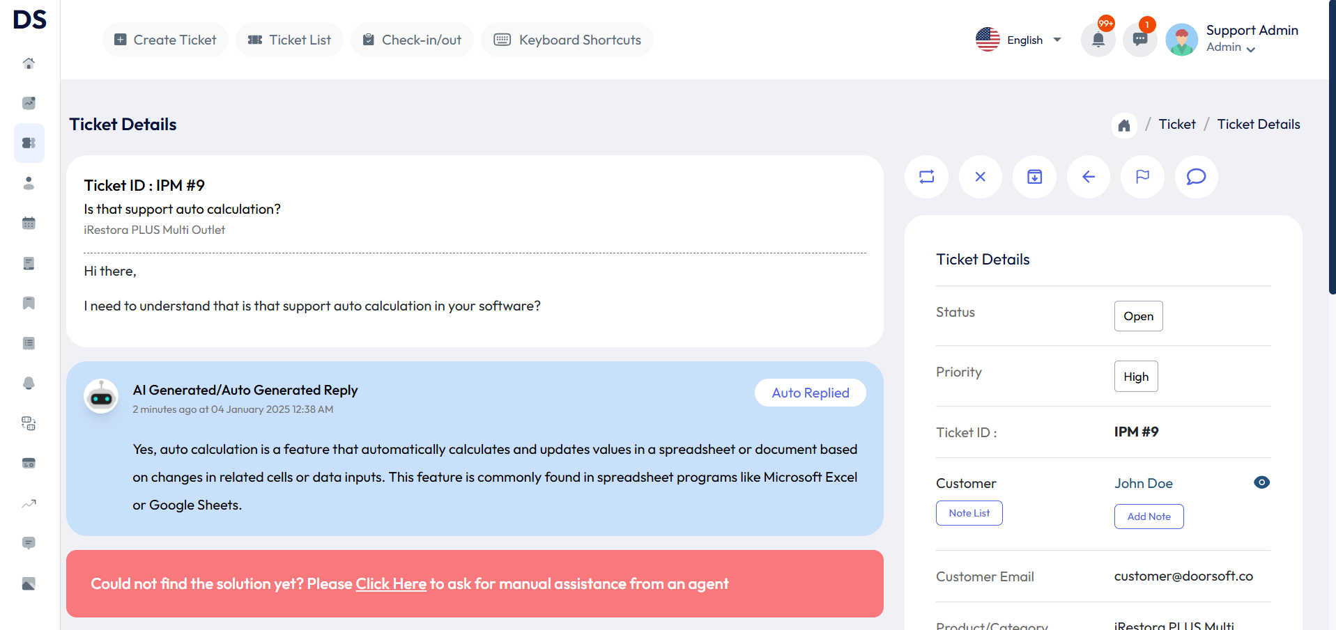 Quick Rabbit - AI Powered Support Ticketing with Knowledgebase and Live Chat by doorsoftxyz